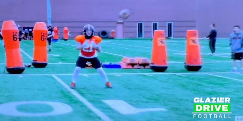 5 Drills to Develop Elite Pass Catching Running Backs - AJ Steward