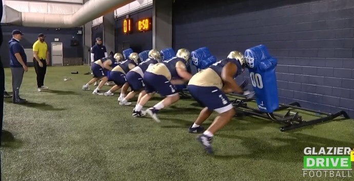 8 Inside Zone Blocking Drills to Establish a Physically Dominant OLine ...