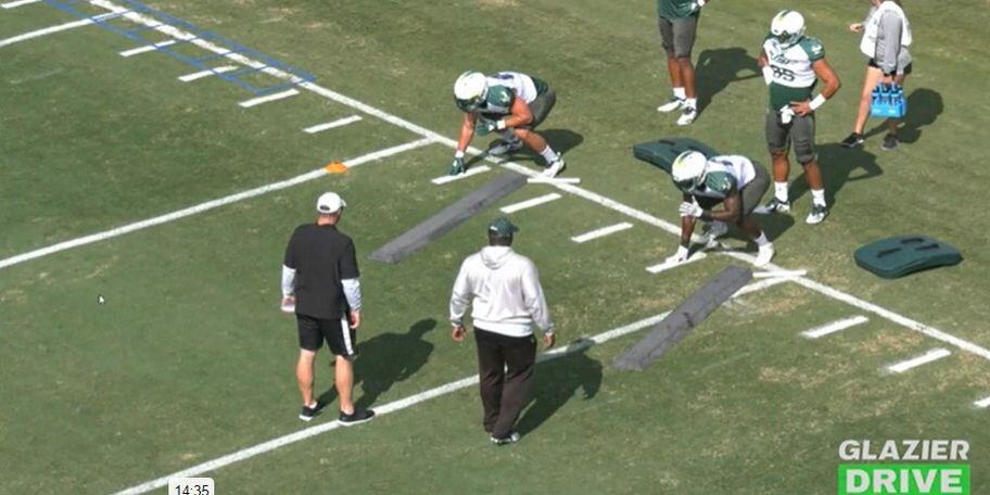 8 TE Run Block Footwork Drills for Leverage and Explosiveness - Justin ...