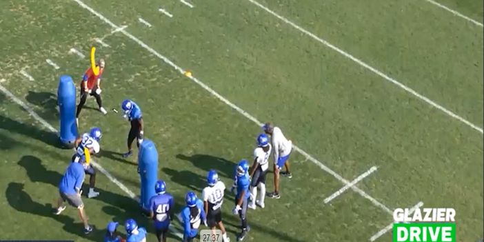 Baylor Attack Pin Punt Return Drill - Aman Anand