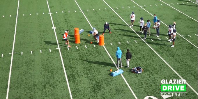 Ole Miss Inside Run Footwork - Kevin Smith