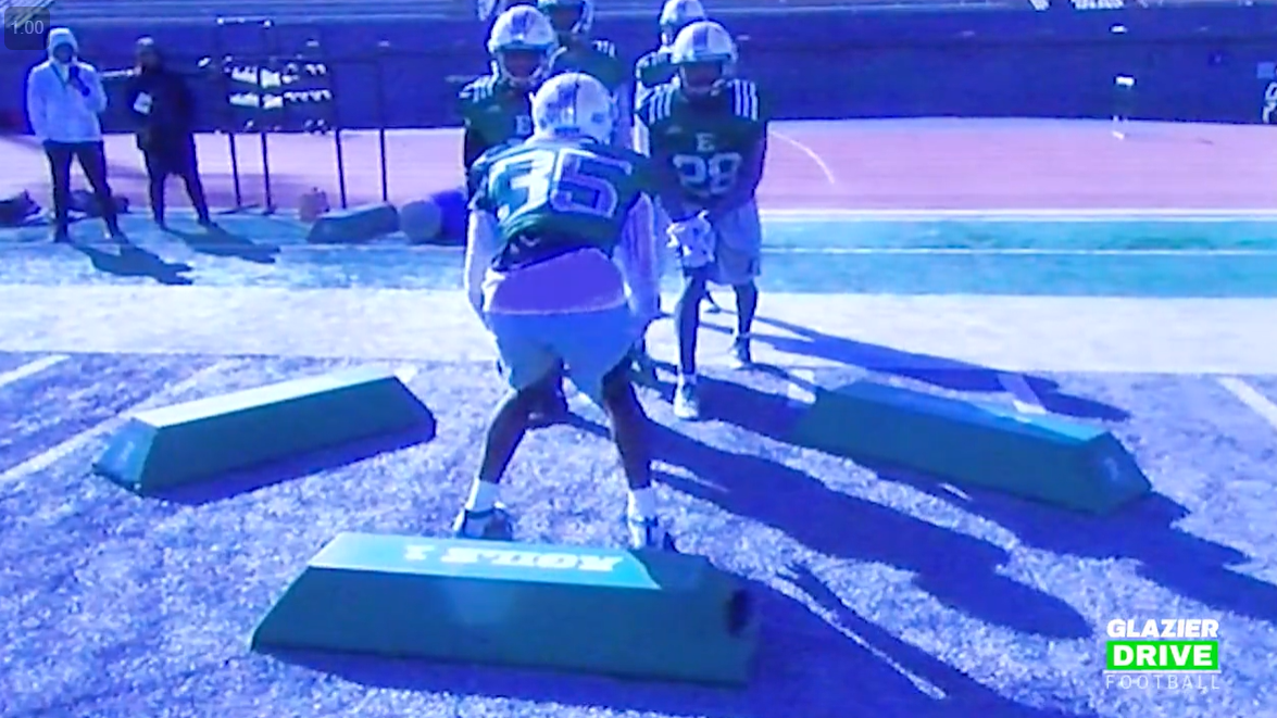 Northwestern Quick Release DB Drill - LaMarcus Hicks